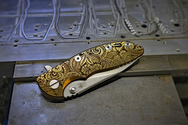 Engraving upgrade - Paisley – Midnight Sun Industries