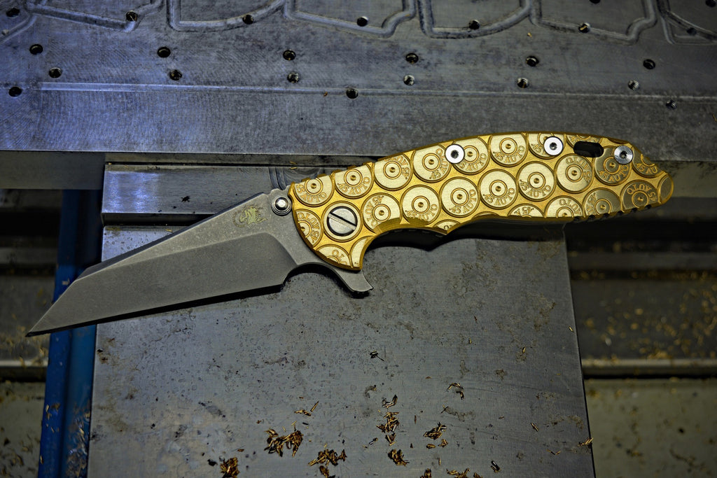 Hinderer XM ".45 Auto" Brass scale – Midnight Sun Industries